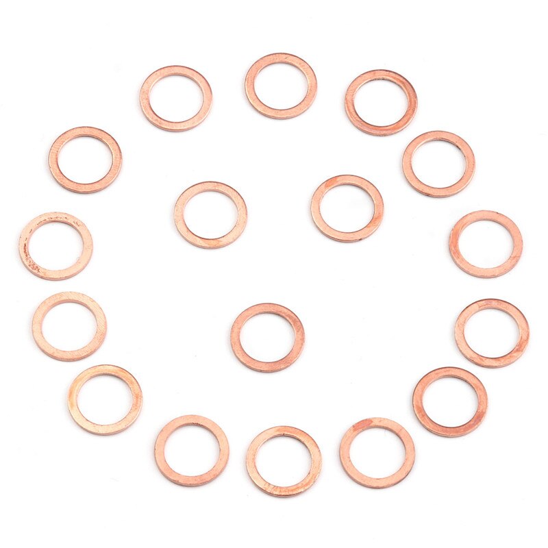 20/50/100Pcs Copper Sealing Washer Gasket M10*14*1... – Grandado