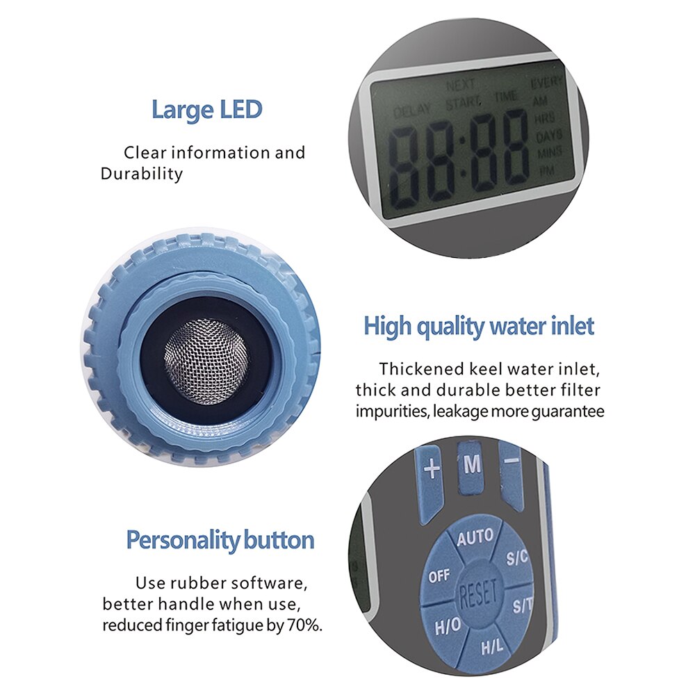 Watering Timer Met Regen Sensor Irrigatie Timer Wa... – Grandado