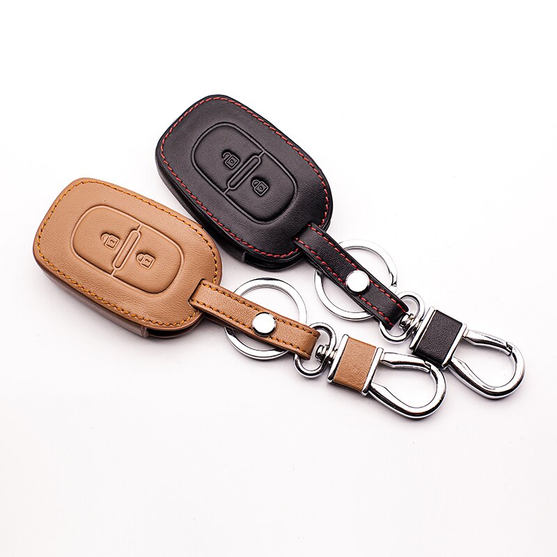 2 button key remote control car cover leather keys... – Grandado