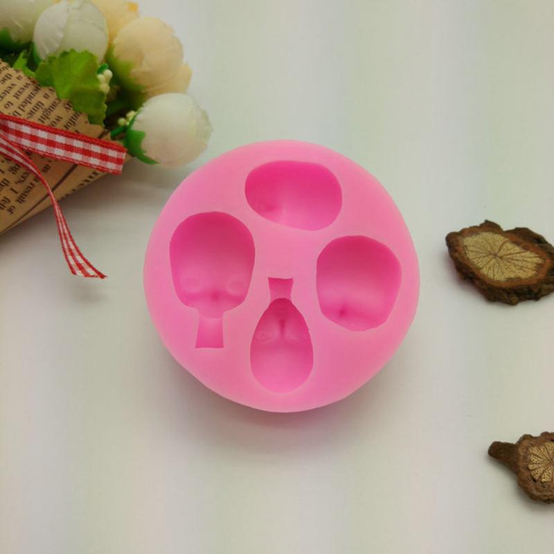 1 Pcs 3D Women Face Soft Clay Mold 4 Types Size Di... – Vicedeal