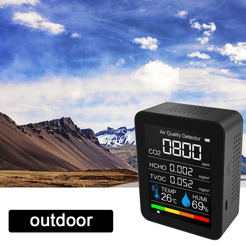 Portable Environmental Detector Temperature and Hu... – Grandado
