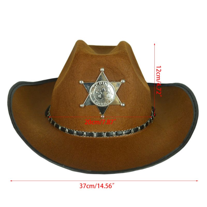 Cowboy Western Hat Fancy Dress Party Costume – Vicedeal