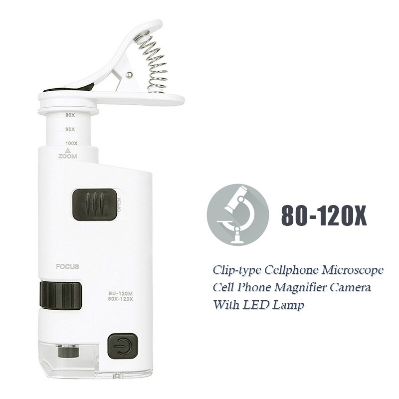 120-190X microscopio ajustable Universal portátil ... – Grandado