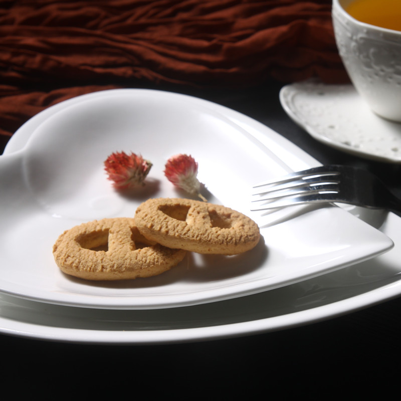 8inch/10inch heart ceramic plate breakfast dinner ... – Vicedeal