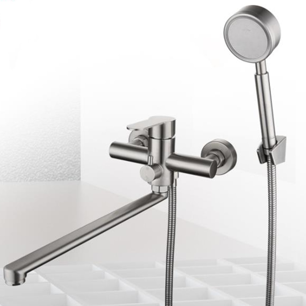 1 Set Simple Style Bath Shower Faucet Cold and Wat... – Vicedeal