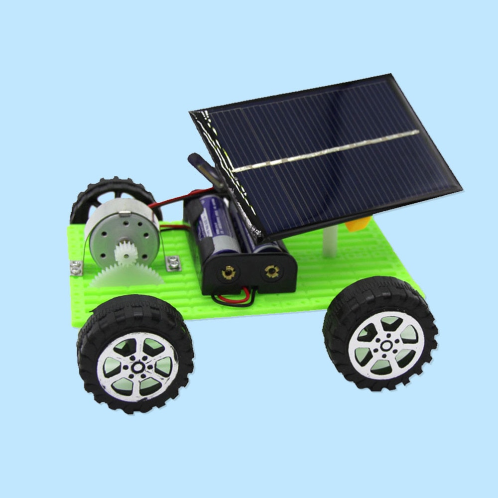 DIY Solar Hybrid Electric Car Assembly Model Kit K... – Vicedeal