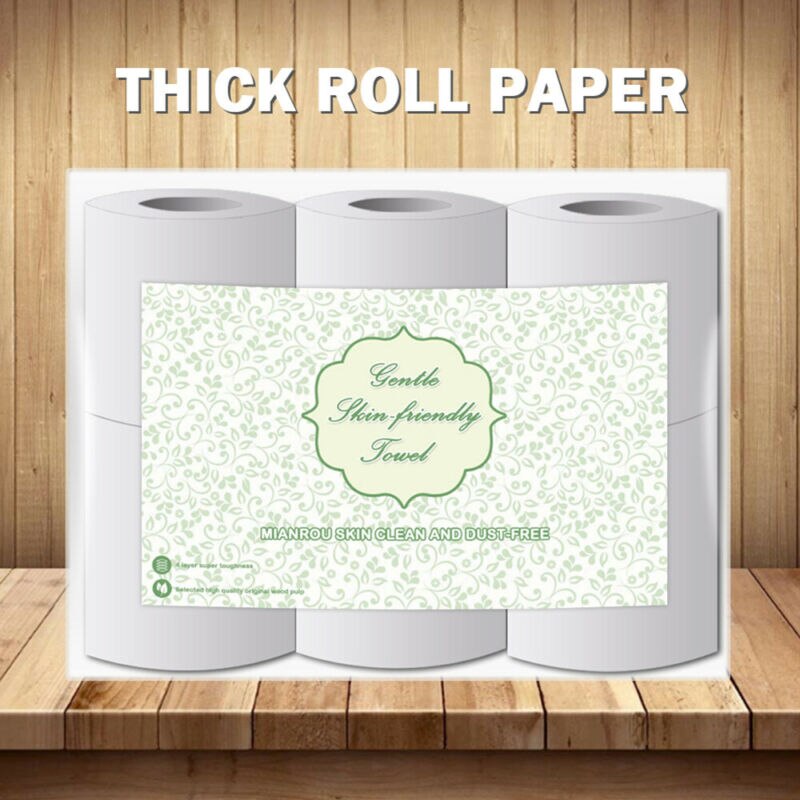 Paper Towel Rolls 2/4/6/12 Bulk Bathroom Premium E... – Grandado