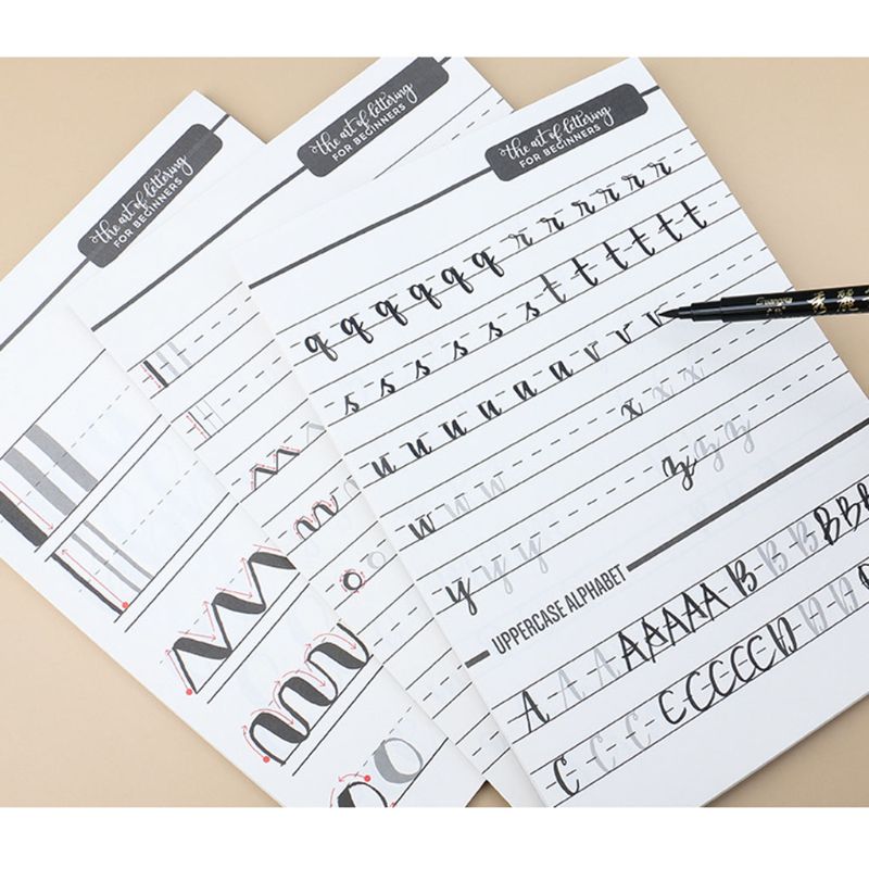 Reusable English Alphabet Number Copybook Calligra... – Grandado