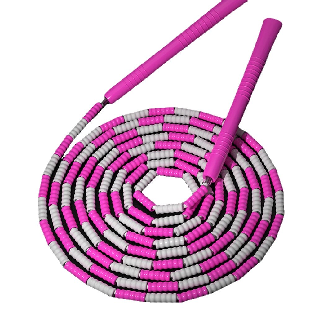 Soft Beaded Jump Rope 2.8M Adjustable Tangle - Fre... – Vicedeal