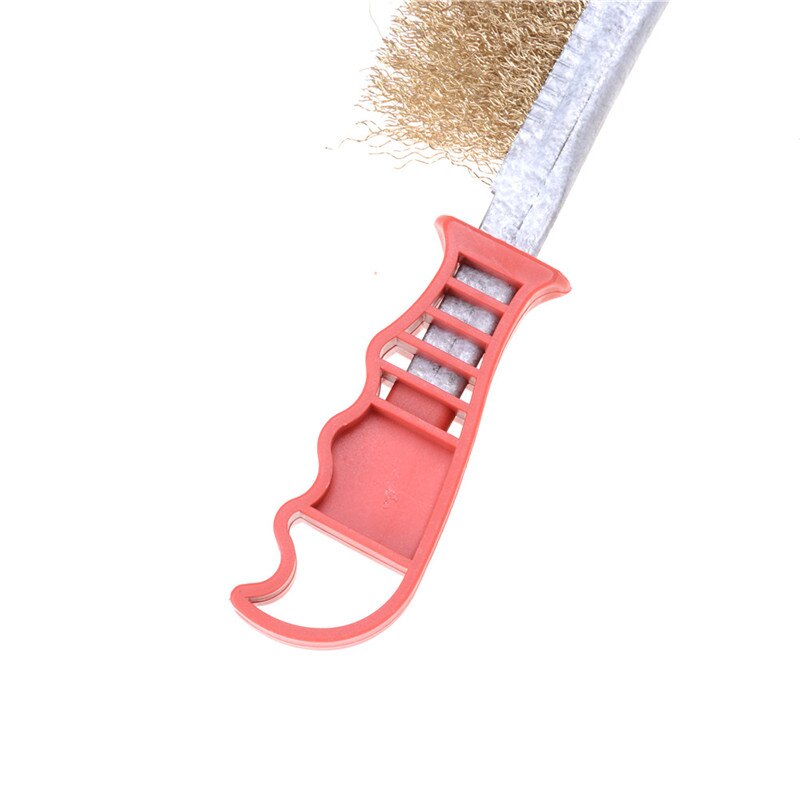 1pcs 230mm Heavy Duty Spid Wire Hand Brush Steel Bristles Rust Paint ...