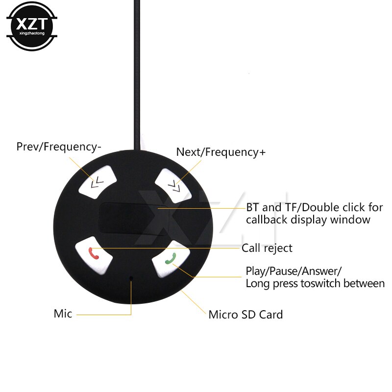 Bluetooth FM Transmitter Audio Car Mp3 Player Wire... – Grandado