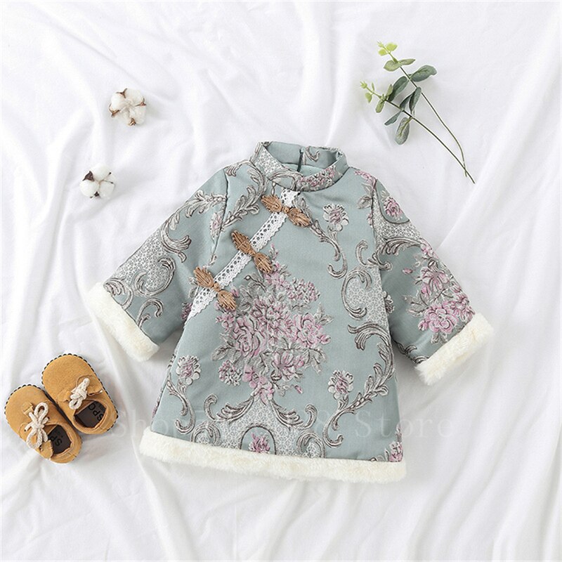 Girls Year Chinese Traditional Tang Suit Toddler B... – Grandado