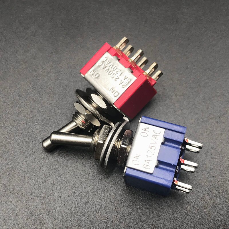 Mini 2 Way Electric Guitar Bass Toggle Switch AC 1... – Vicedeal