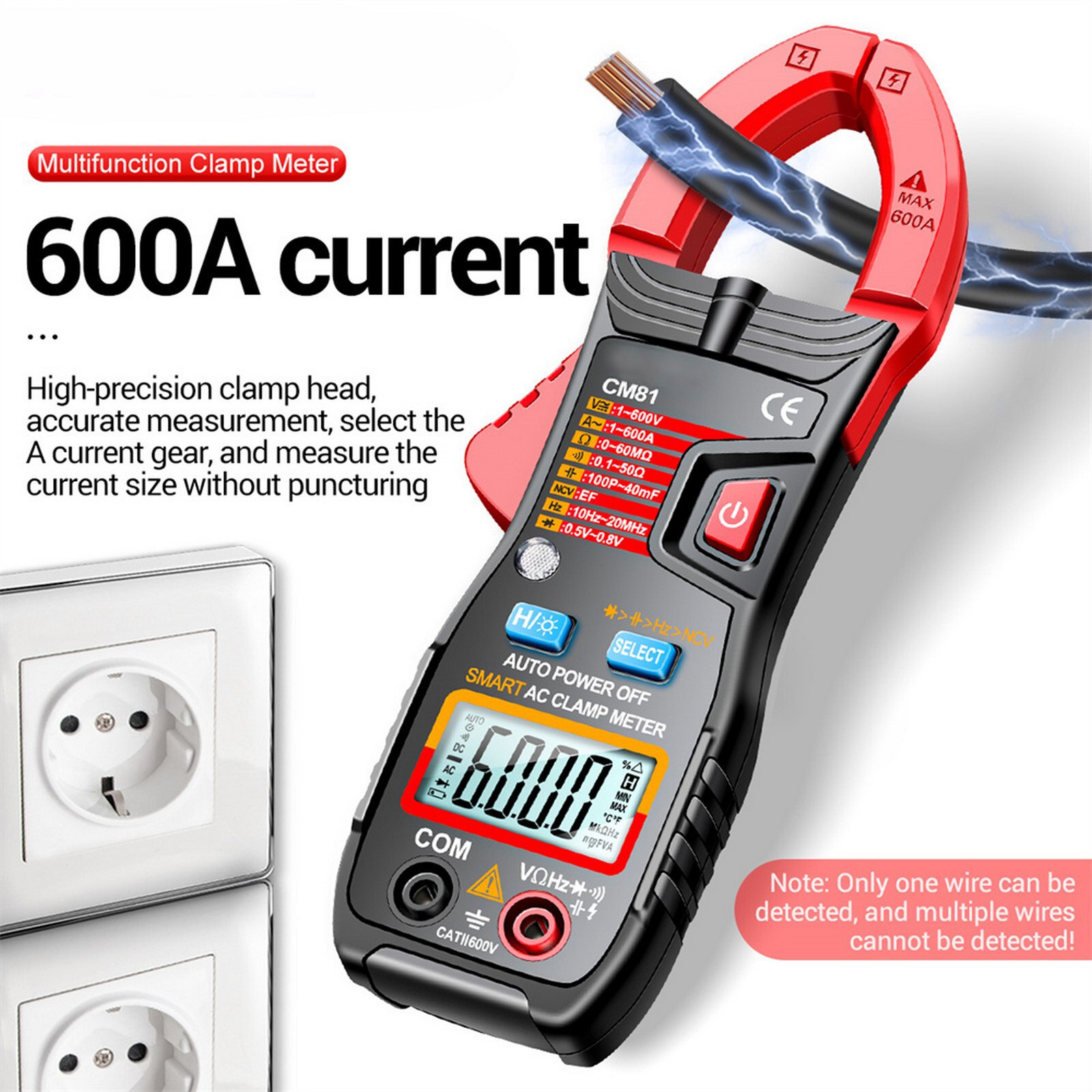 Current Measur instrument Digital Clamp Meter Test... – Grandado