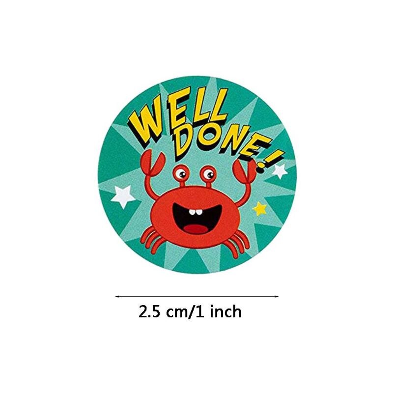 500pcs/roll Cute Cartoon Animal Stickers Diary Scr... – Grandado