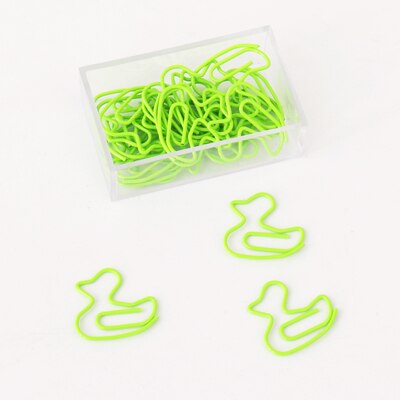 Duck Cute Shape Paper Clip Office Stationery Paper... – Grandado