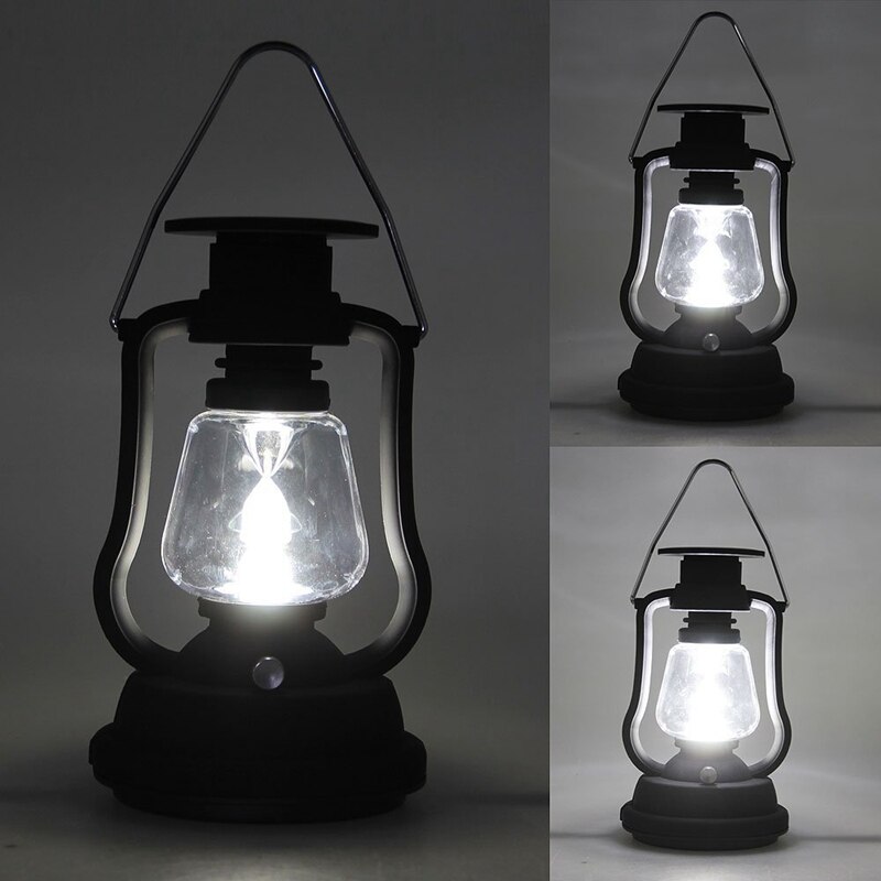 Zonne-energie Lantaarn Antieke Licht Lamp 7 Led Tu... – Vicedeal