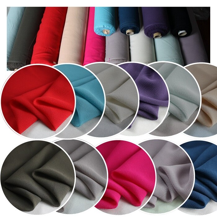 The Special Sense Of Pure Linen Georgette Fabric F... – Grandado