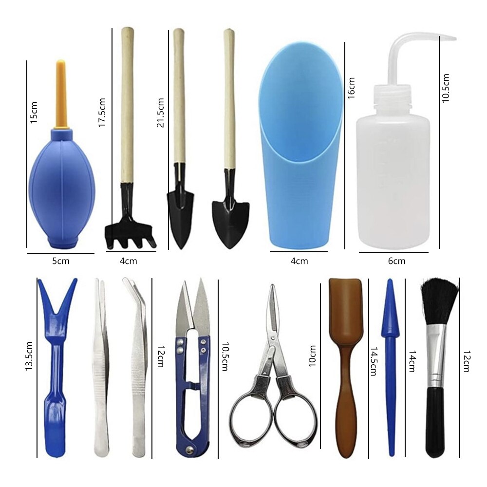 Succulent Plants Tools Mini Garden Hand Tools Set ... – Vicedeal
