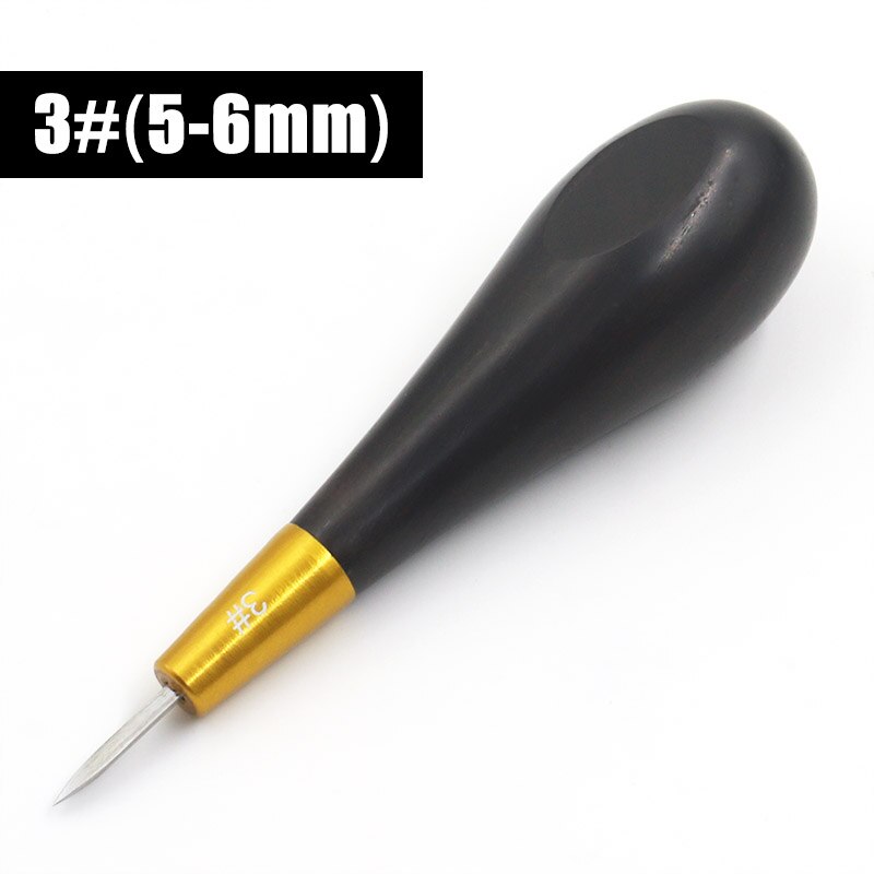 Diamond Shape Stitching Awl Ebony Blackwood Handle... – Grandado