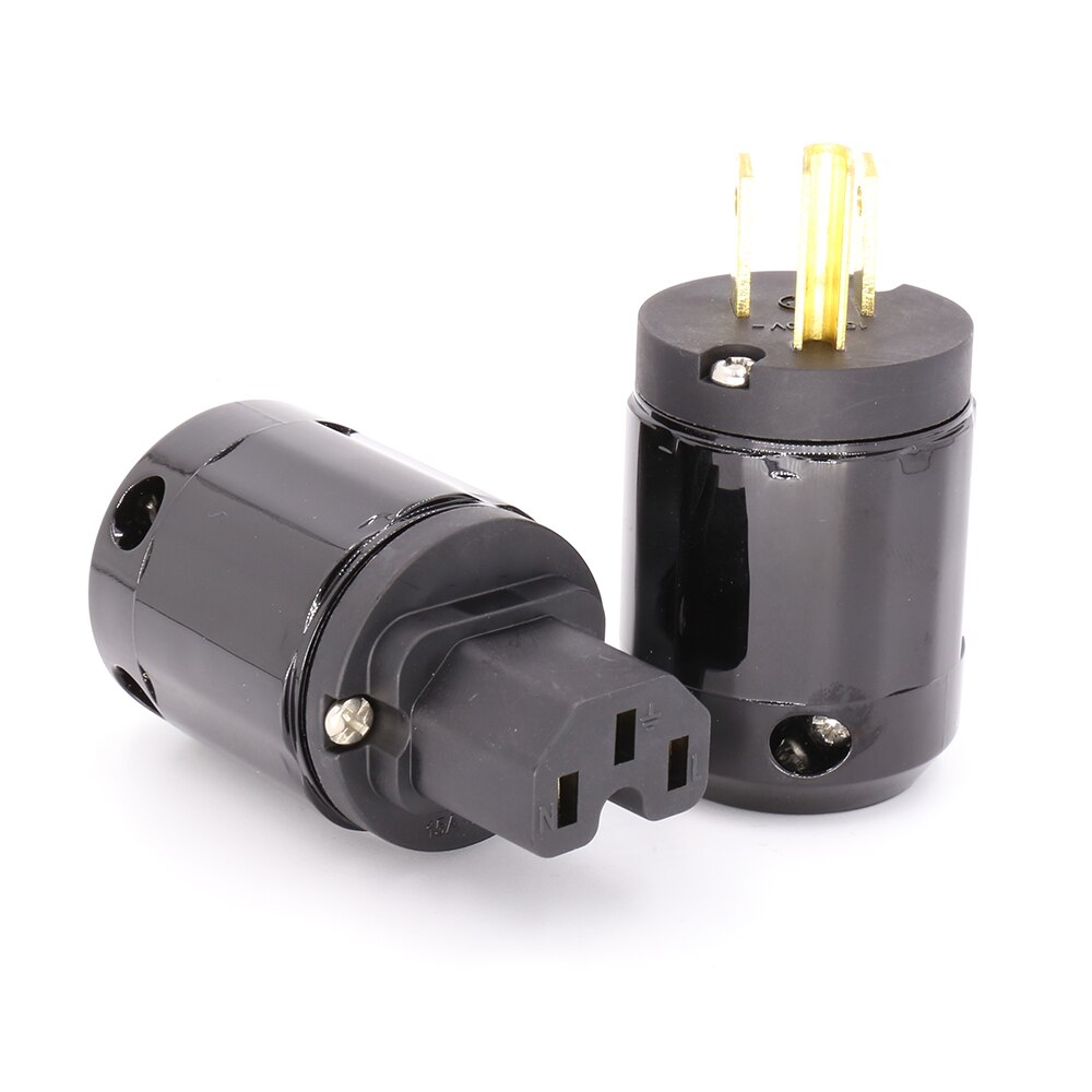 Messing P-029 Us Power Plug & C-029 Iec Connector ... – Grandado