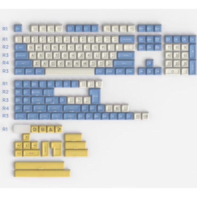 MT3 JUKEBOX theme Keycap 173 Keys PBT SA Profile K... – Grandado