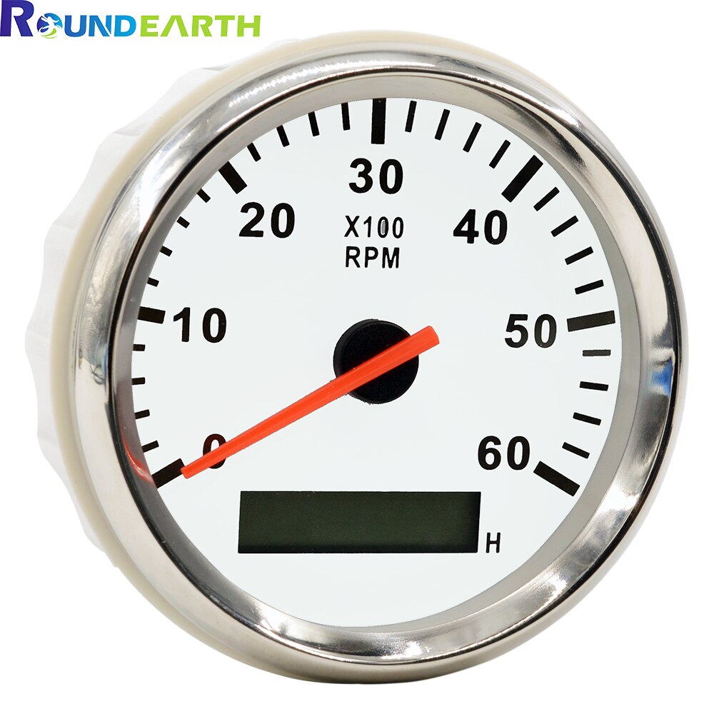 85Mm 12/24V Wit Gezicht Auto Auto Boot Toerentelle... – Vicedeal