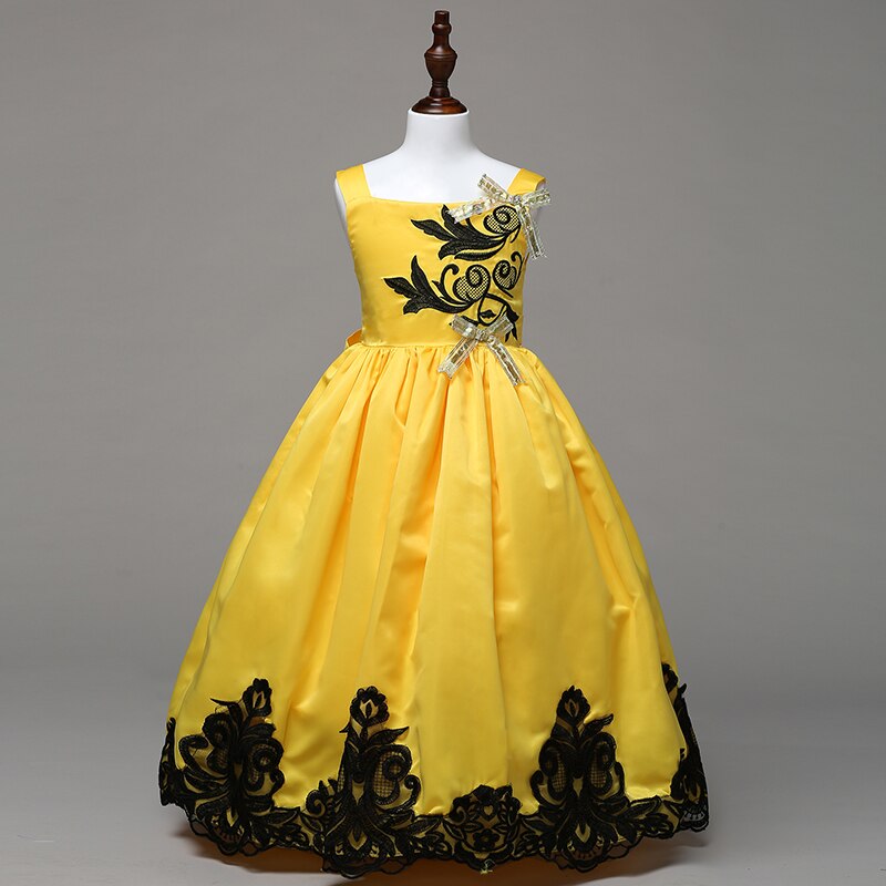 Retail Flower Girl Dresses Children Girls Embroide... – Grandado