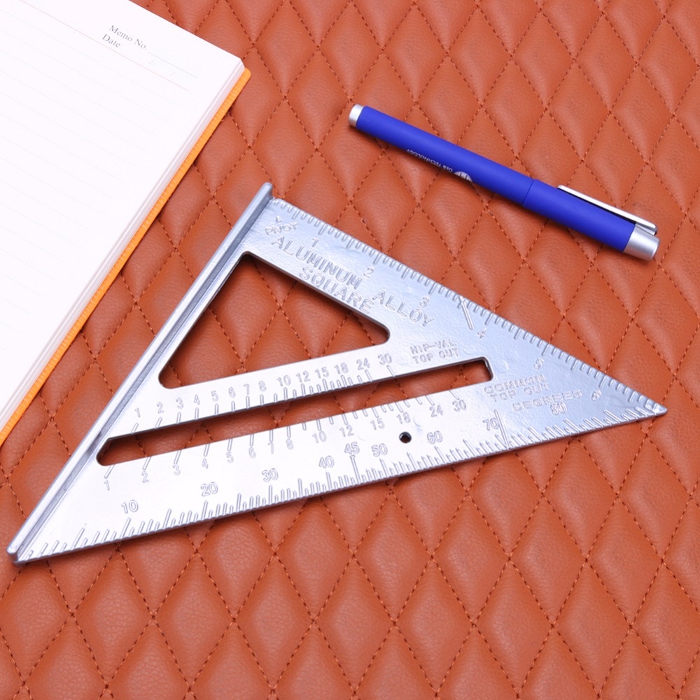 Triangle Square Ruler Aluminum Alloy Speed Protrac... – Vicedeal