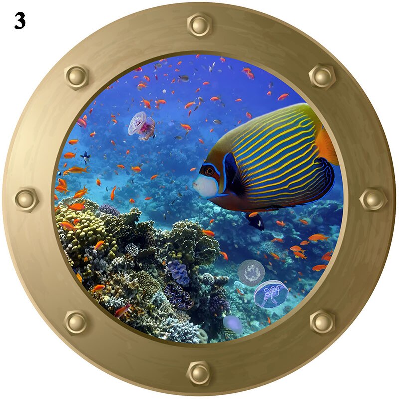 Cute Shark Coral Fish Turtle Sea World Animals 3D ... – Grandado