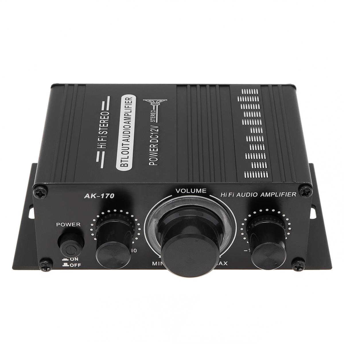 AK170 HIFI Stereo Power Amplifier Audio For Car Ka... – Grandado