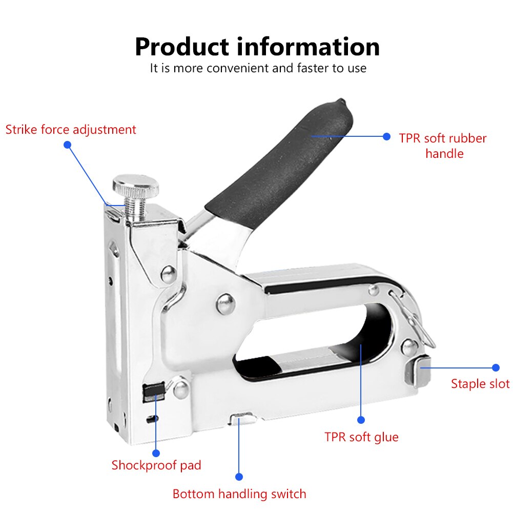 3 In 1 Multitool Nail Staple Furniture Stapler Too... – Grandado
