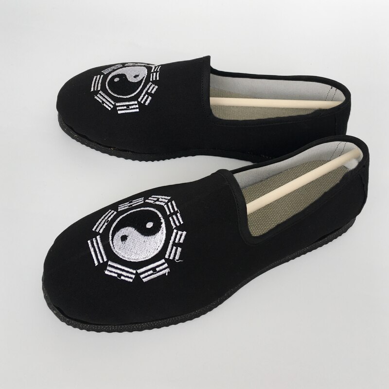 Rubberen Zool Cotten Ademend Taoïstische Schoenen ... – Vicedeal