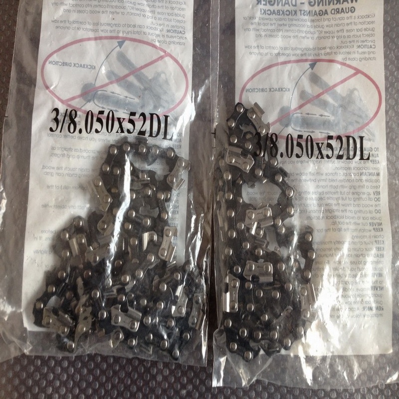of 3/8" Pitch (.050" gauge) 52 links chain for 14"... – Grandado