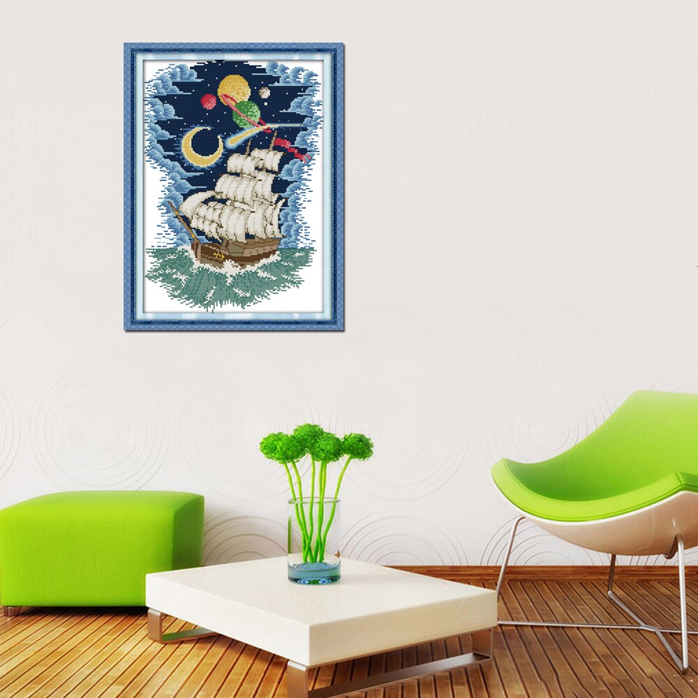 Navigation Patterns Aida Canvas Cross Stitch Patte... – Grandado