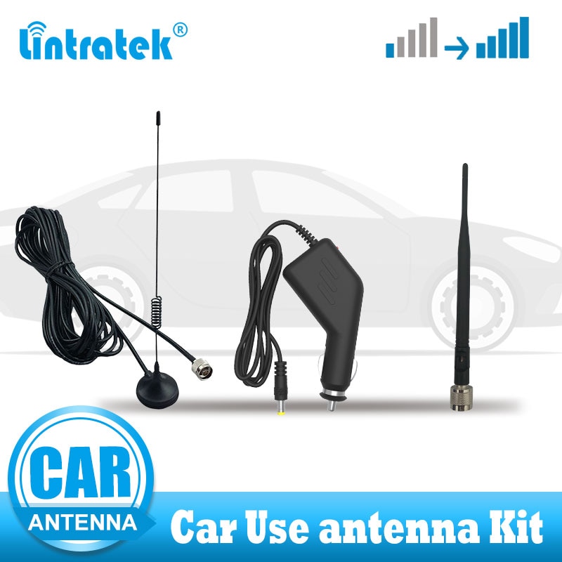 lintratek car use 2g 3g 4g signal repeater antenna... – Grandado