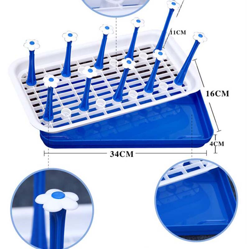 Baby Bottle Drying Rack Drainer Storage Rack Bottl... – Vicedeal