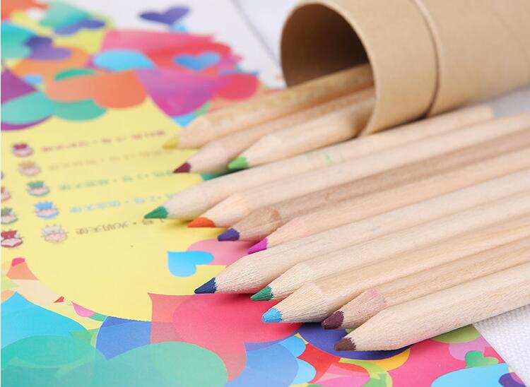 12Pcs/Box Mini Crayons Pencils Stationery Cute Bea... – Grandado