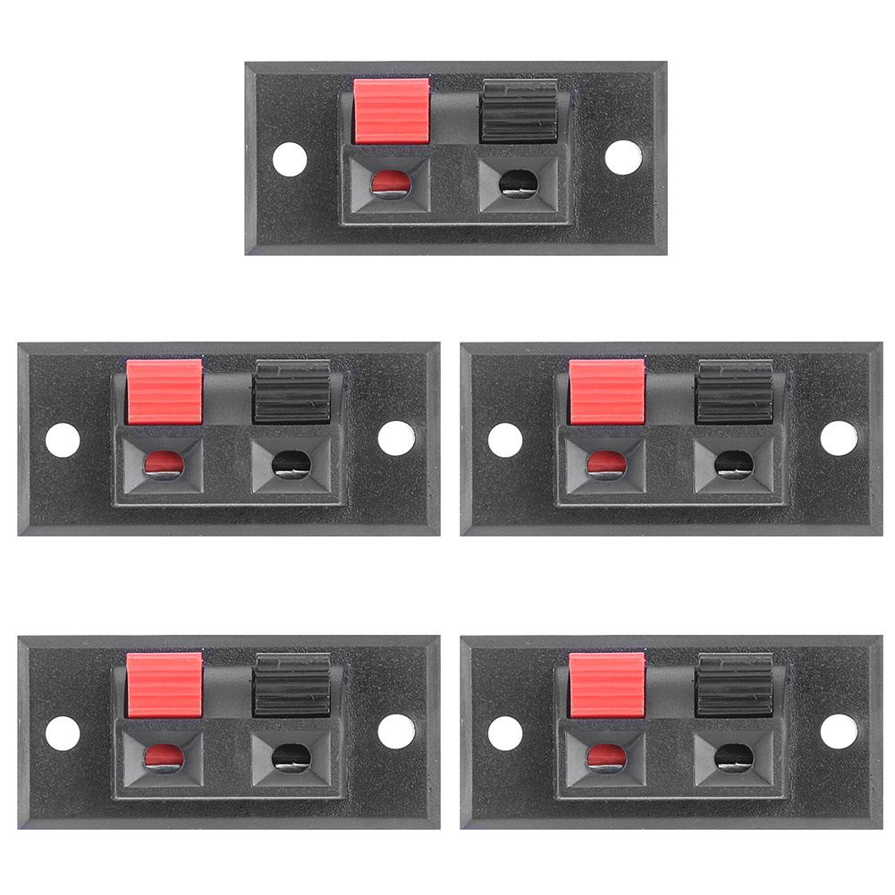5pcs 2 Connector Terminal Positions Push-in Jack S... – Grandado