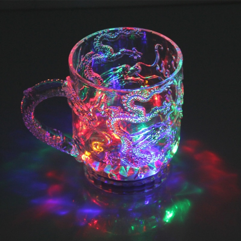 LED dragón inductivo de Color de arco iris taza ca... – Grandado