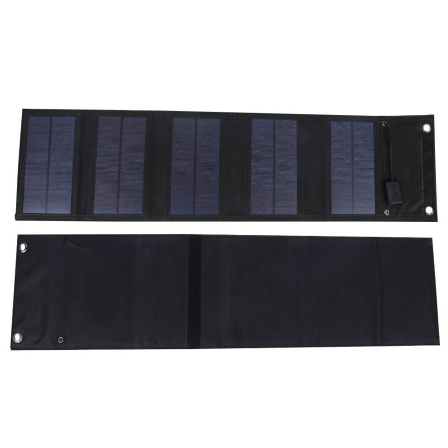 20w solcellepanel sammenleggbar vanntett bærbar so... – Grandado