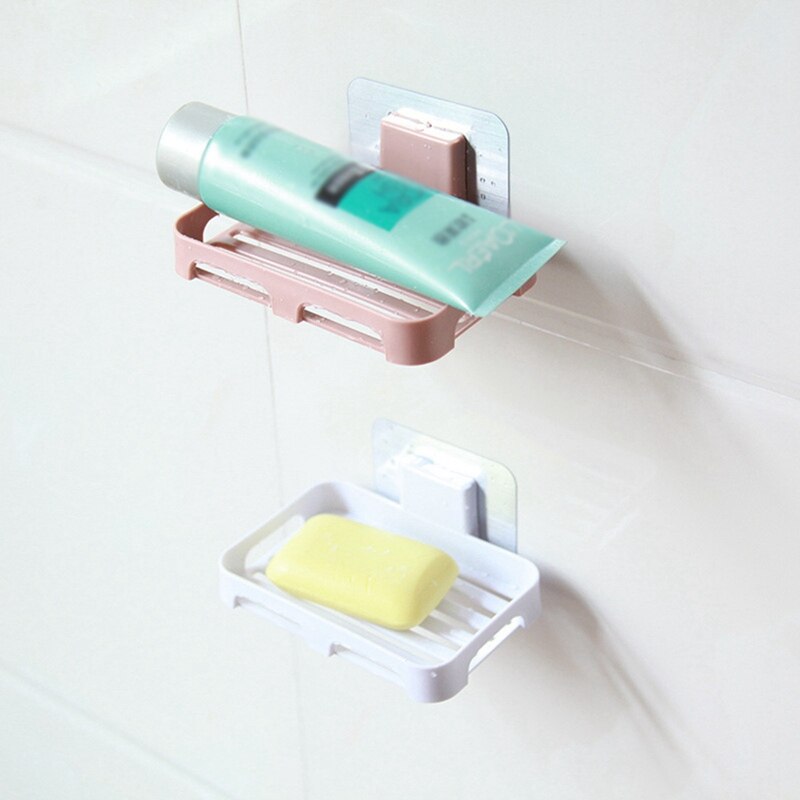 Seamless Trace Wall-Mounted Shower Soap Box Dish S... – Grandado