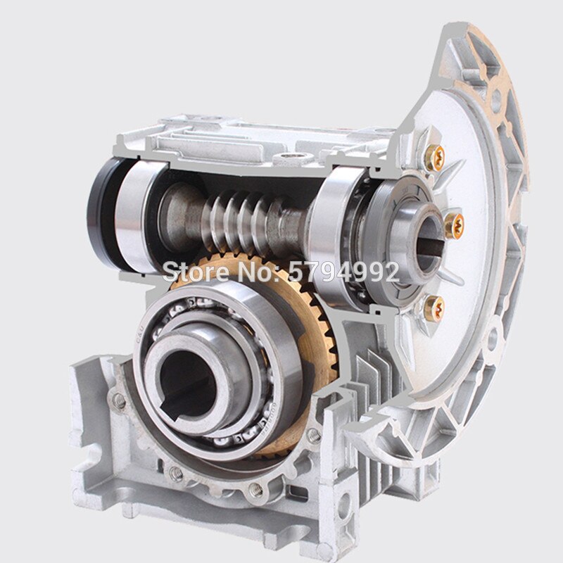 5:1 to 80:1 Worm Reducer RV030 Worm Gearbox Speed ... – Vicedeal