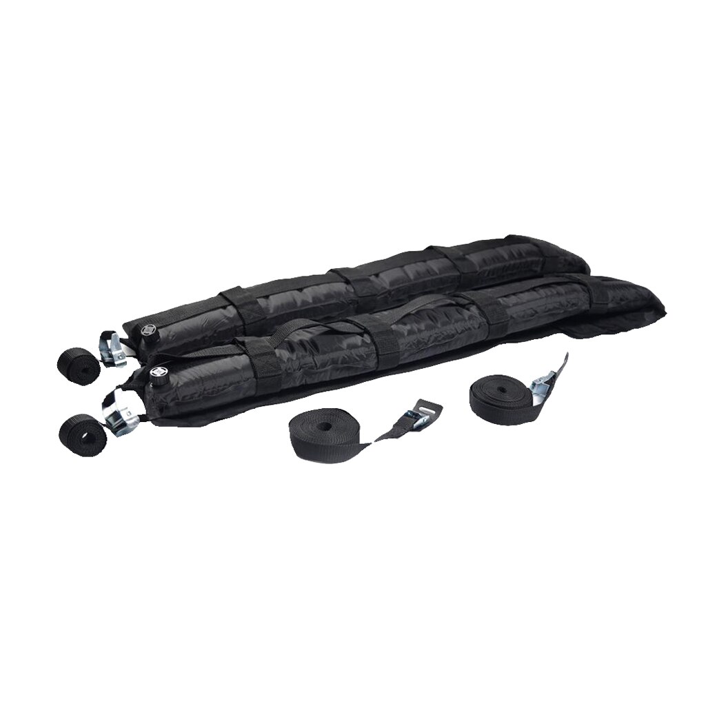 2 Pieces Black Soft Roof Racks Luggage Paddleboard... – Grandado