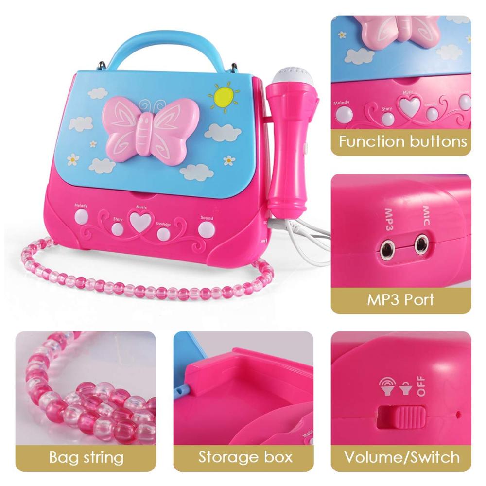 Kids Karaoke Machine Girls Karaoke Machine Toys Mu... – Vicedeal