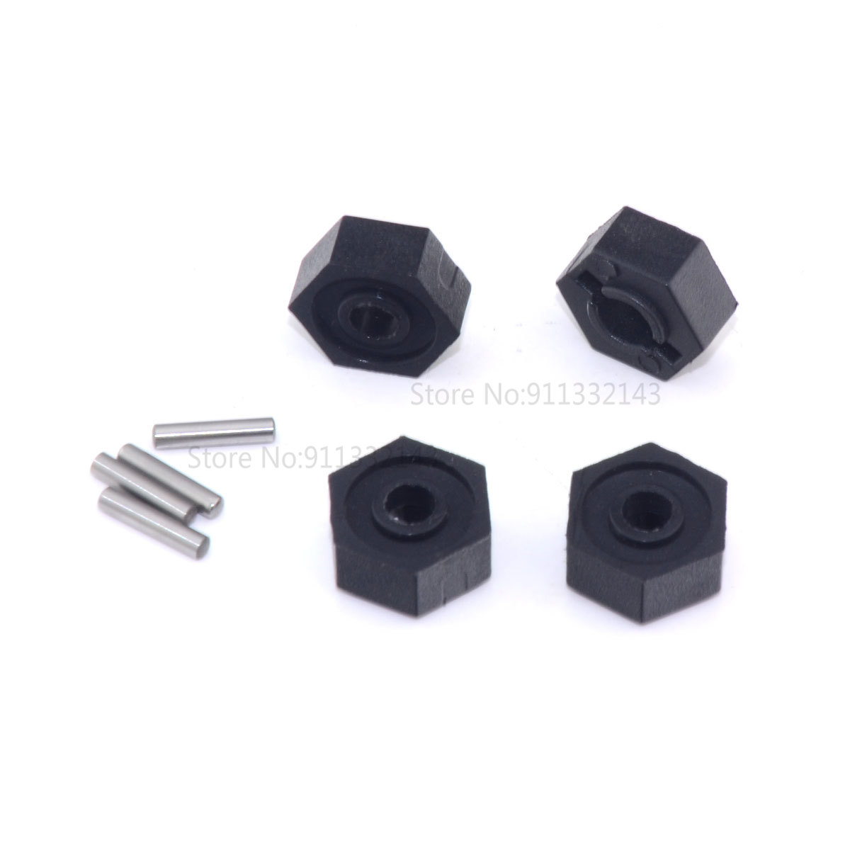 4PCS 12mm Wheel Hex Hubs Adapter Thickness 6.0mm w... – Grandado