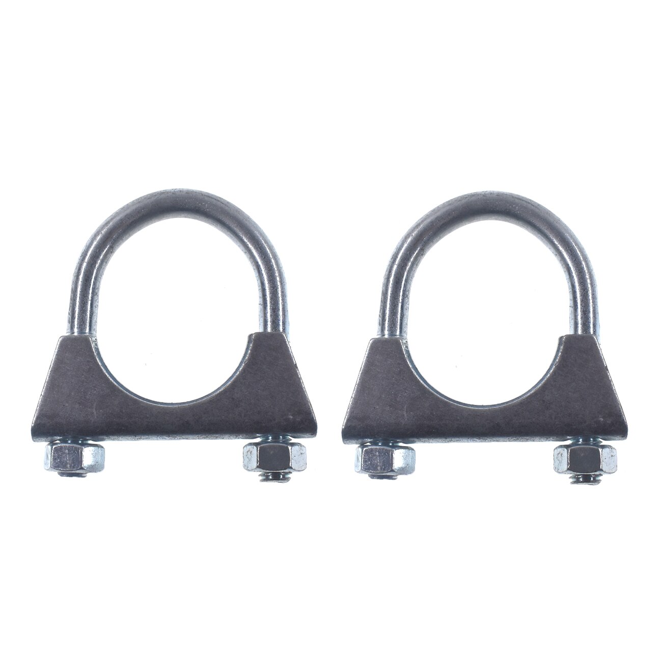 2 Pcs 1.41 Inch M8 Universal U Bolt Exhaust Clamps... – Grandado