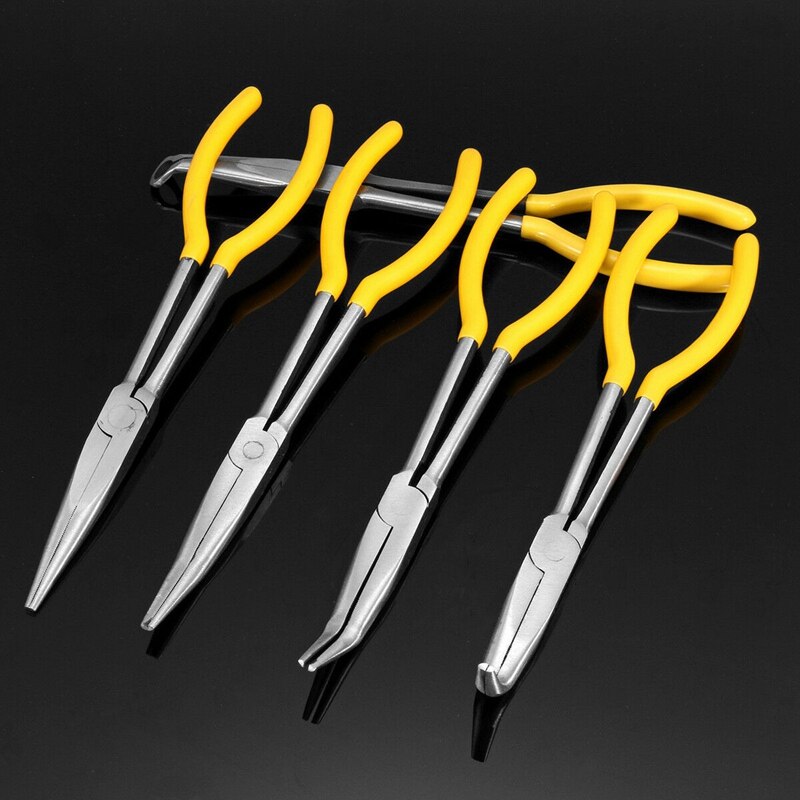 5 Pcs 11 inch Degree Ring Shape Long Needle Nose P... – Grandado
