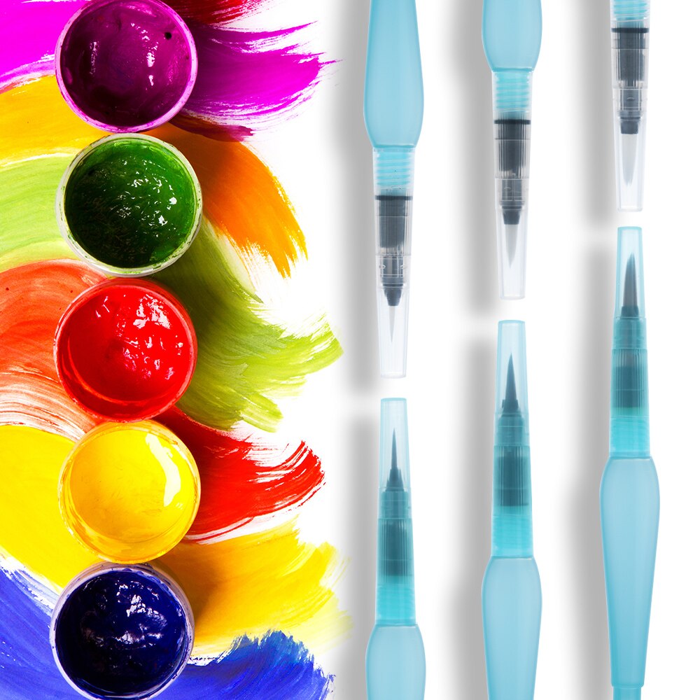 1Pc Paint Pen Waterproof Brush Ink Pen Water Stora... – Grandado
