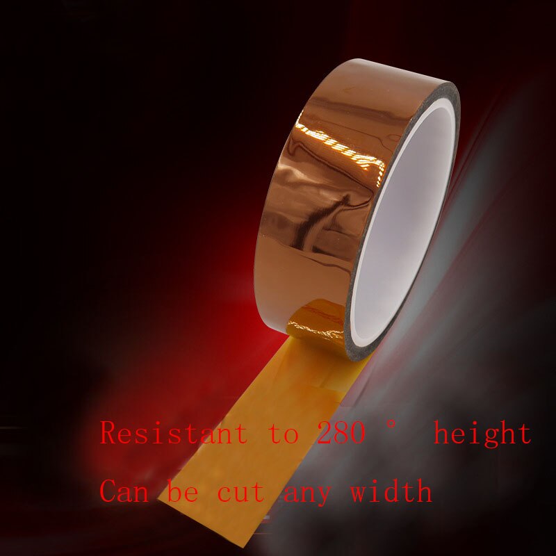 20mm*33m gold Color Adhesive Tape High Temperature... – Grandado